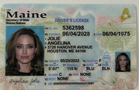 Maine - Buy Fake IDs online| US scannable Fake ID for Sale| cheap ID